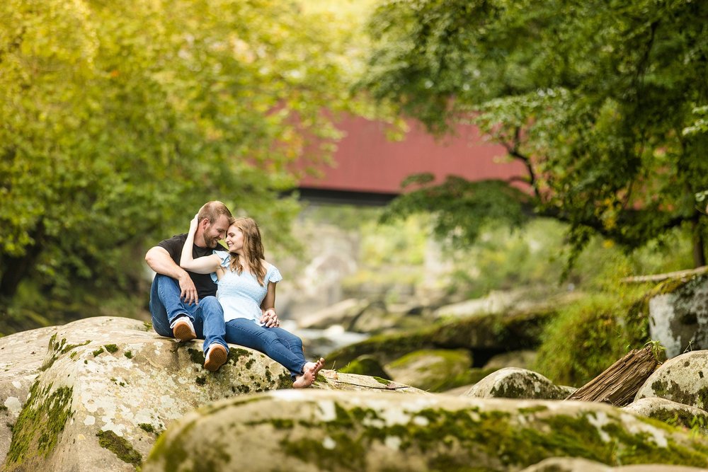 Karissa & Dave: McConnell's Mill & Moraine State Park Engagement Photos ...