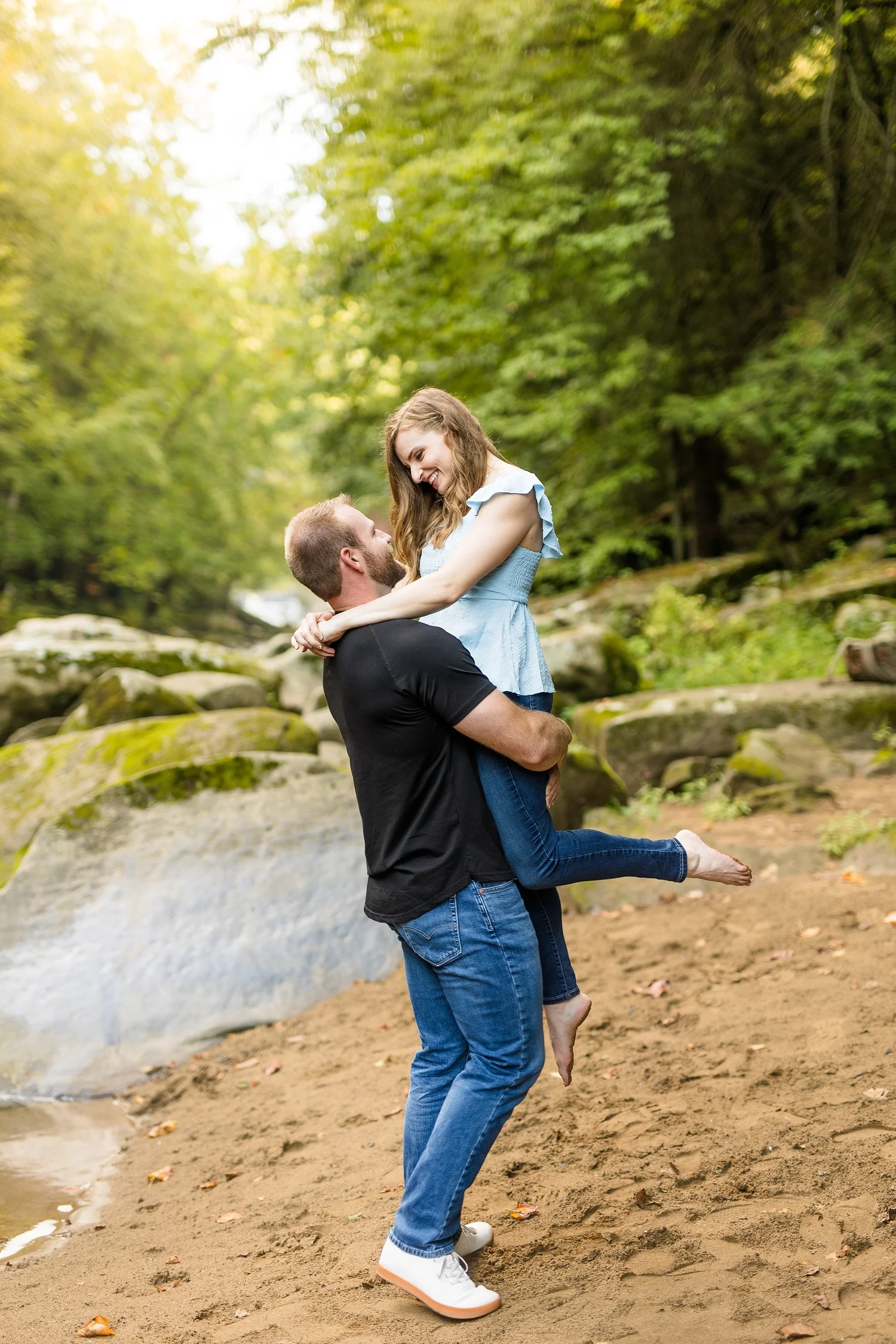 Karissa & Dave: McConnell's Mill & Moraine State Park Engagement Photos ...