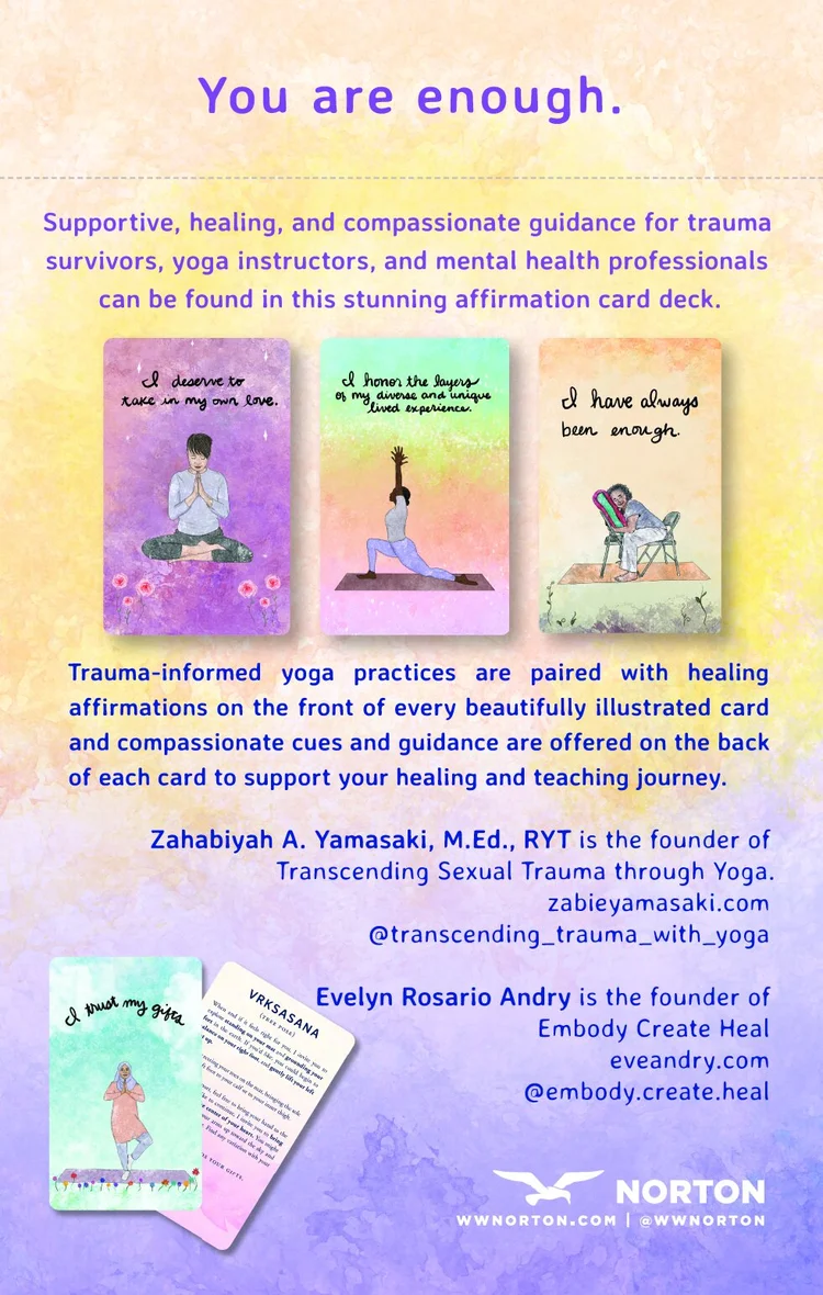 TRAUMA-INFORMED YOGA AFFIRMATION DECK — Zabie Yamasaki