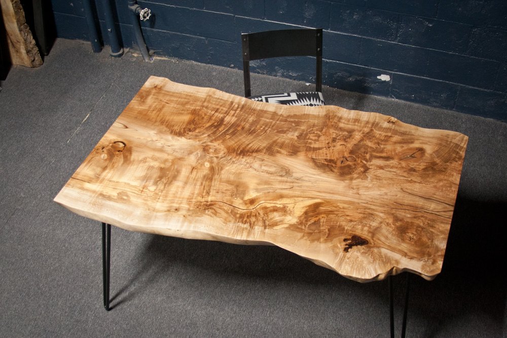 Natural Live Edge Wood Dining Tables - Serving The Greater Seattle ...