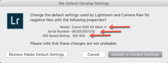 Change Lightroom's Default Develop Settings — GreatPhotography