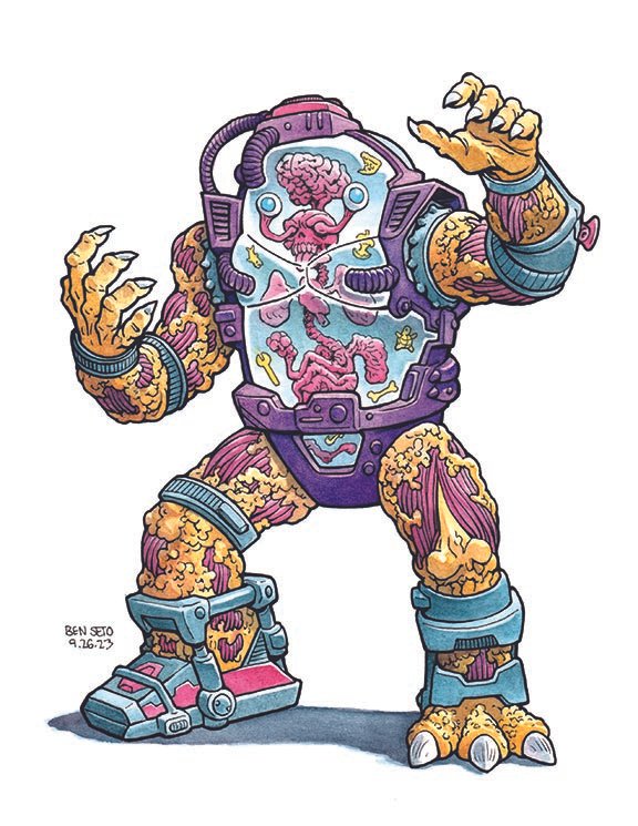 Mutagen Man TMNT Print — Black Sheep Comics