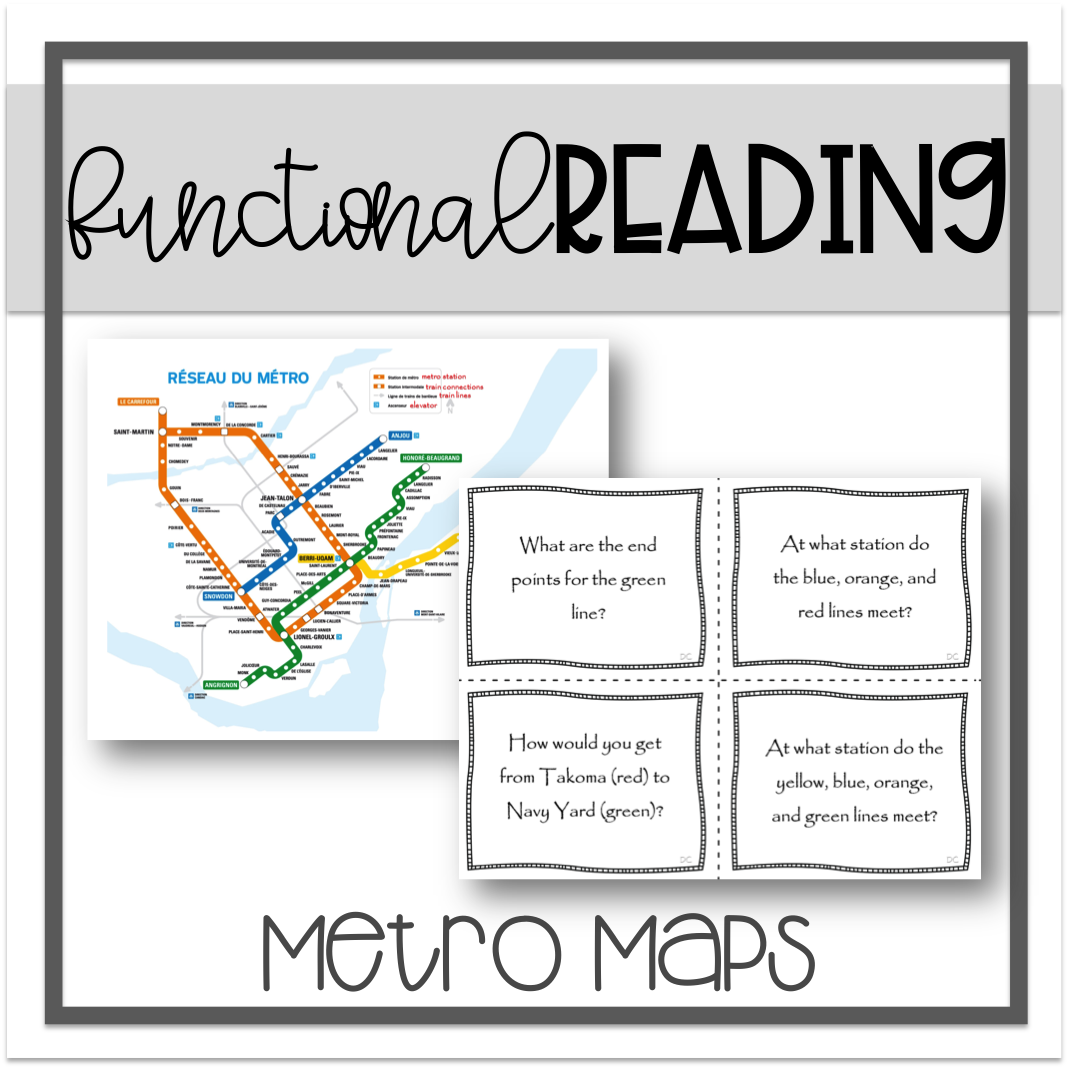 Functional Reading - Metro Maps — Language First