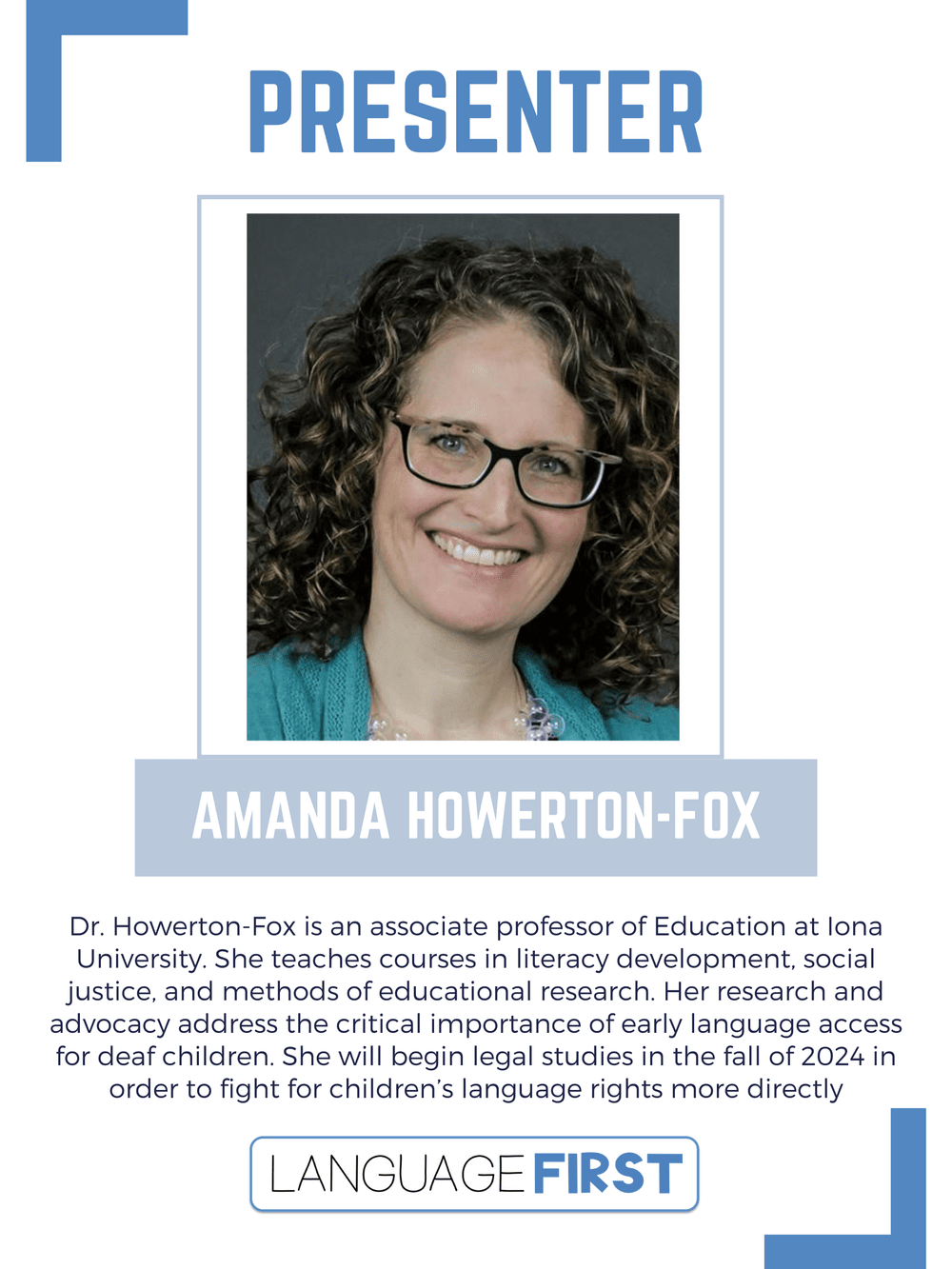 Full conference schedule — Language First