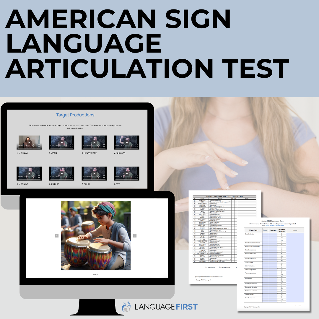 Assessments — Language First