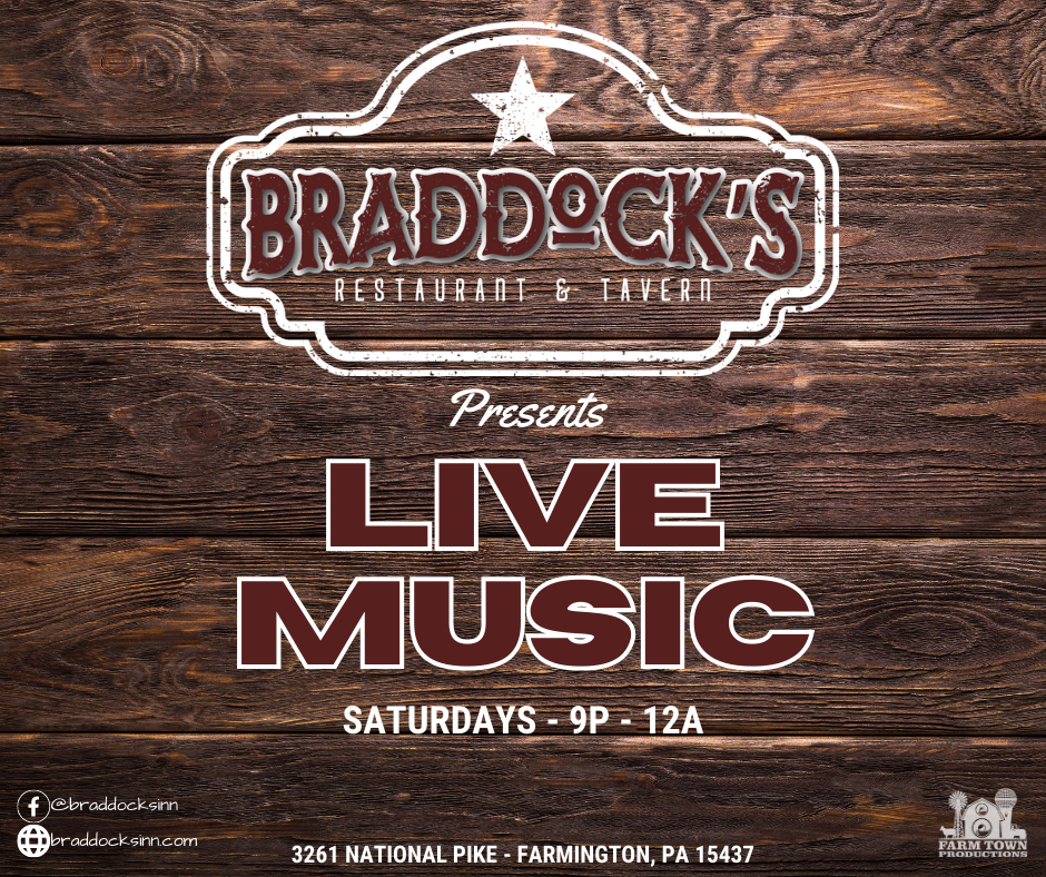 Events — Braddock's Restaurant & Tavern