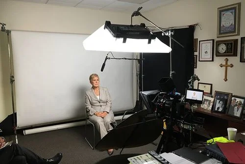 Interrotron Teleprompter Hack — Tanner Herriott