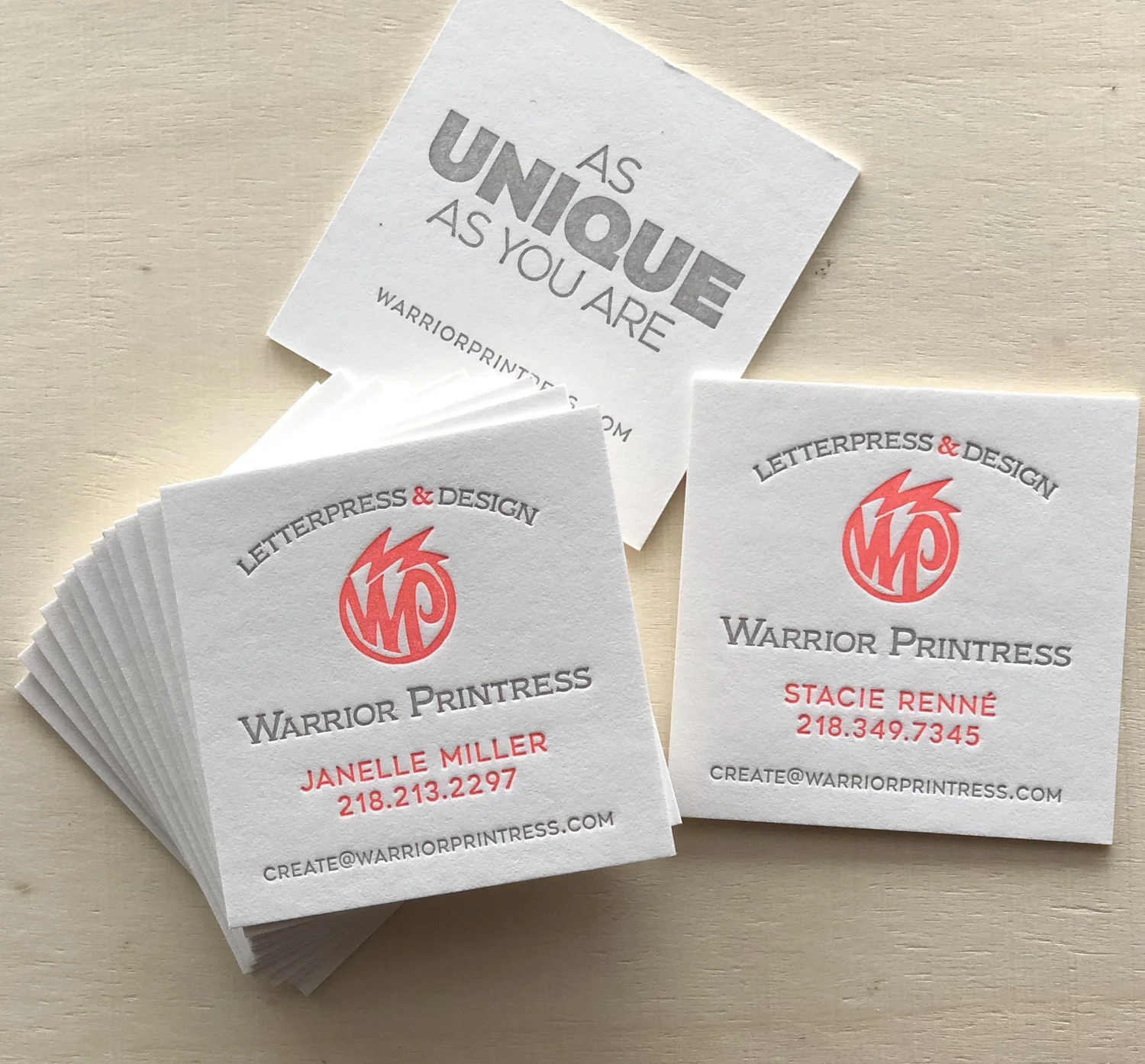 Warrior Printress Letterpress & DesignWarrior Printress ...