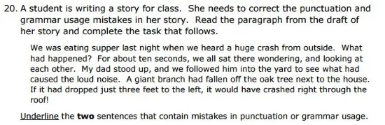 Free SBAC Practice Test 4th Grade-Math and ELA-Printable PDFs and ...