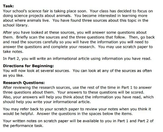 Free SBAC Practice Test 4th Grade-Math and ELA-Printable PDFs and ...