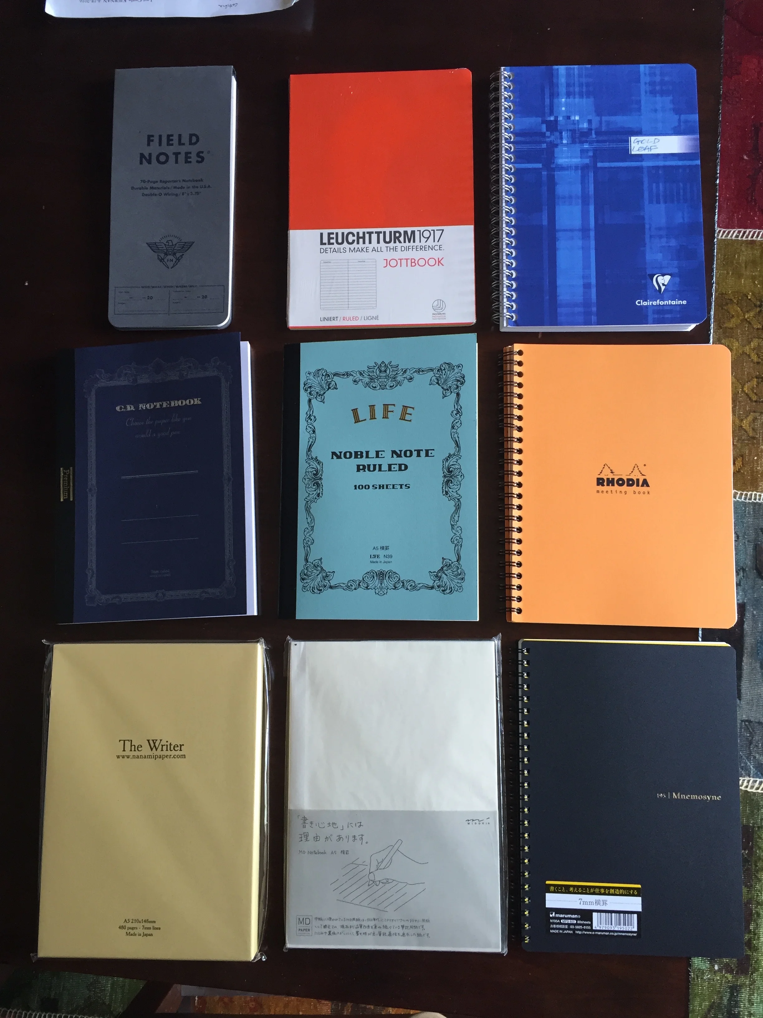 My New Obsession: Fancy Notebooks — Joseph D'Agnese