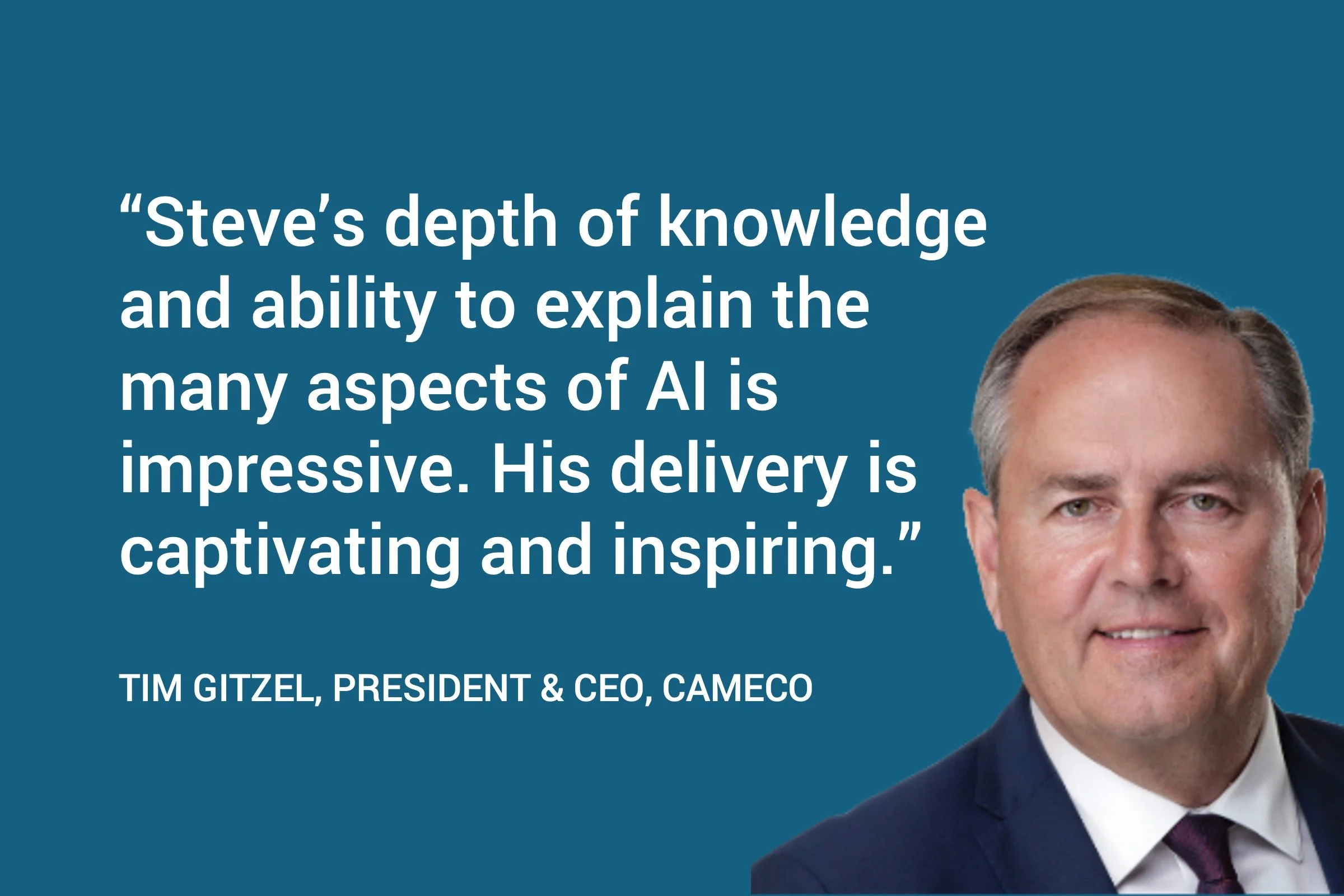 Steve Brown AI Futurist, AI expert, global keynote speaker, artificial ...