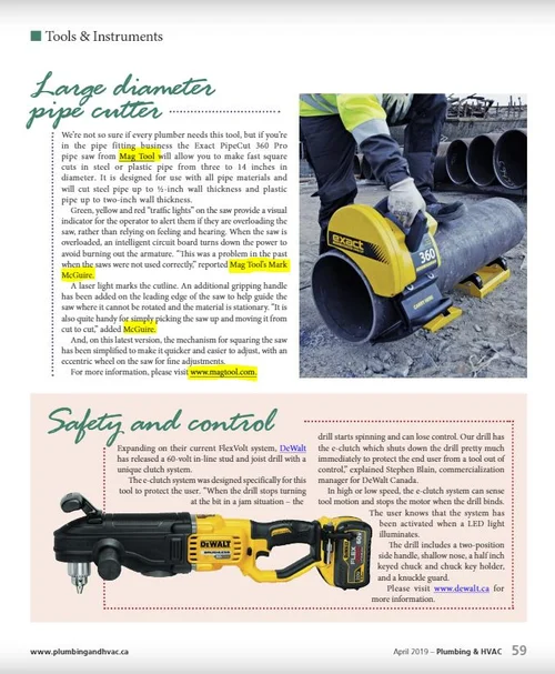 MAG News — MAG Tool - Specialty Industrial Tool House