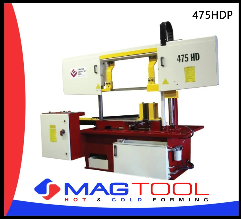Semi Automatic Bandsaw Baxter — MAG Tool - Specialty Industrial Tool House
