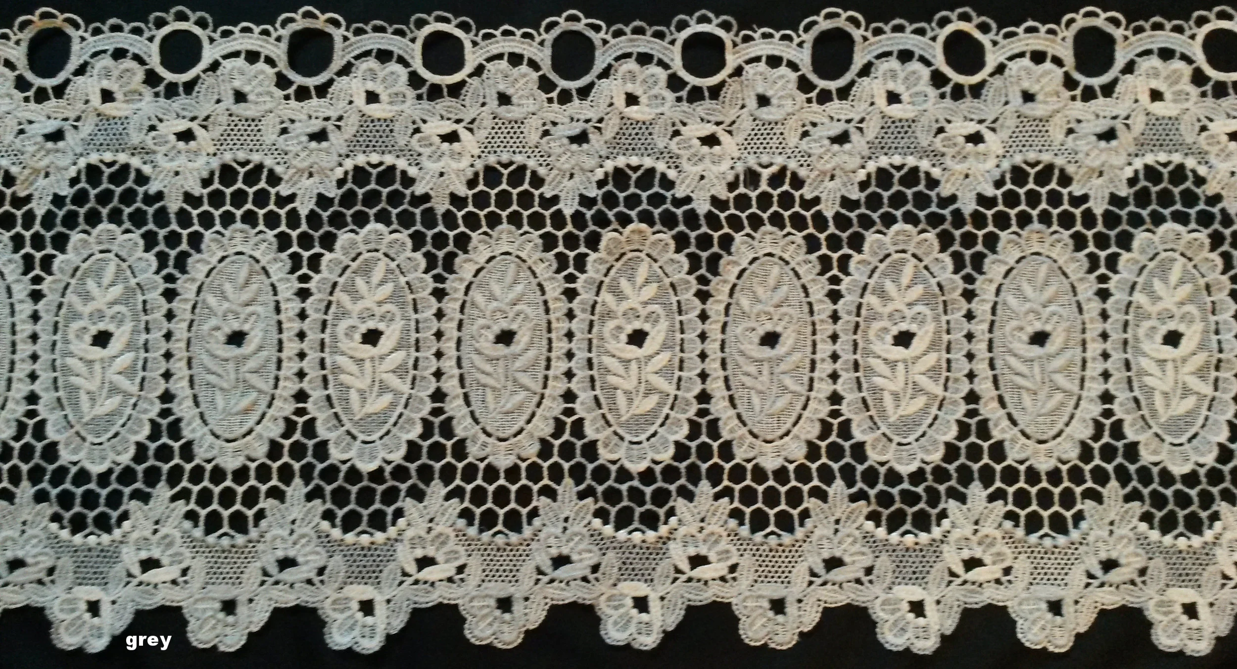 Sandra Macrame Lace Valance — Albert's Window Fashions