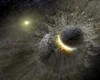 How many of earth’s moons crashed back into the planet?