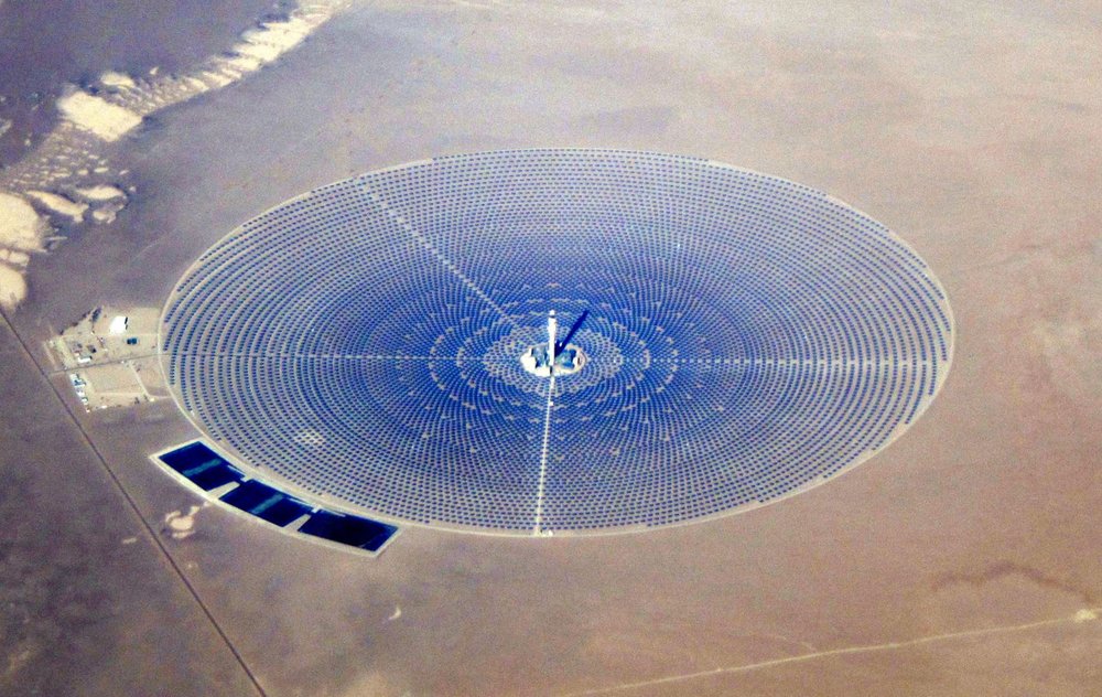 Massive solar and wind farms could bring vegetation back to the Sahara