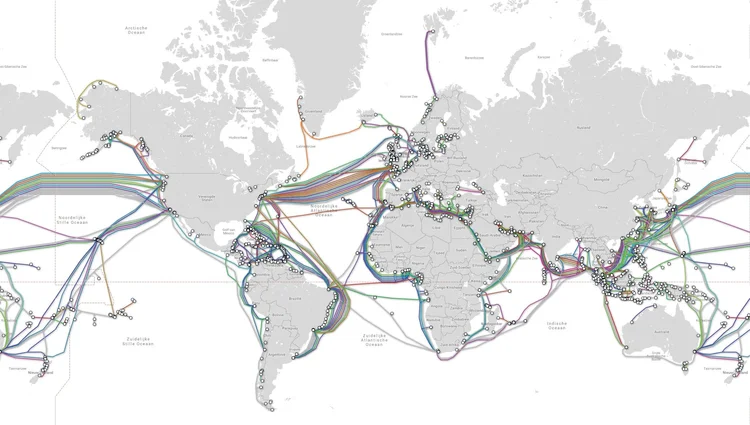 In our Wi-Fi world, the internet still depends on undersea cables
