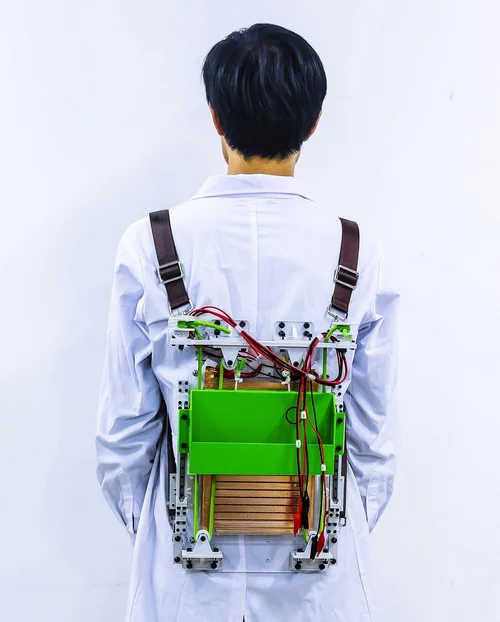 New high-tech backpack design promises load-reduction utilizing waste ...