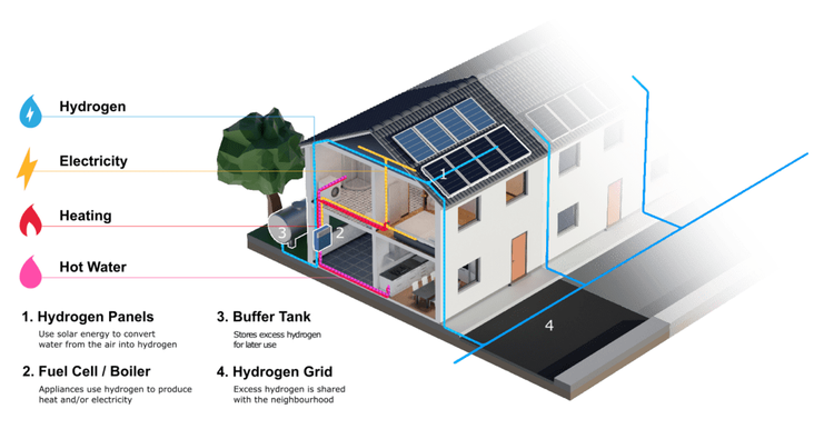 Belgian bioengineers aim to make roof-mounted hydrogen panels available ...