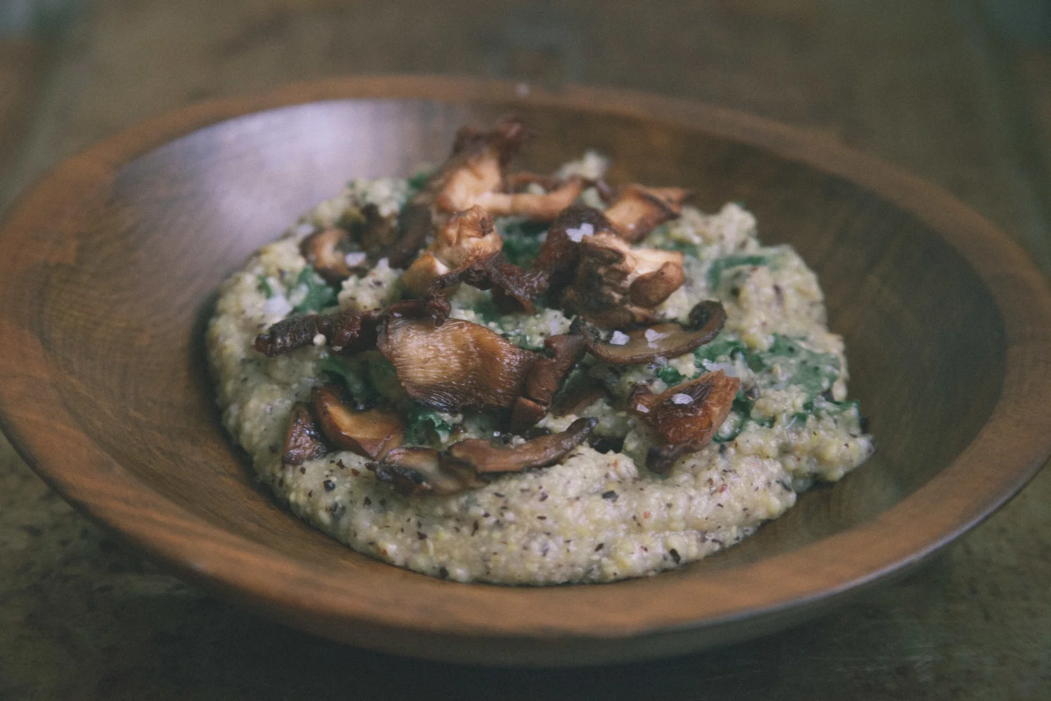 Best polenta, mushrooms & kale — People's Food Co-op