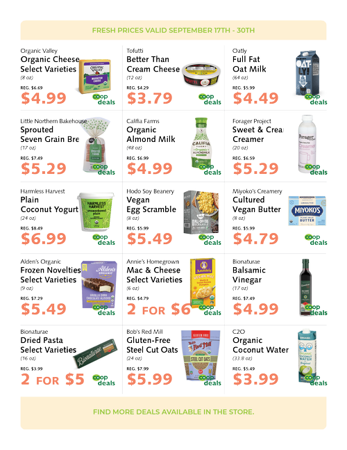 What's Fresh | On Sale — People's Food Co-op