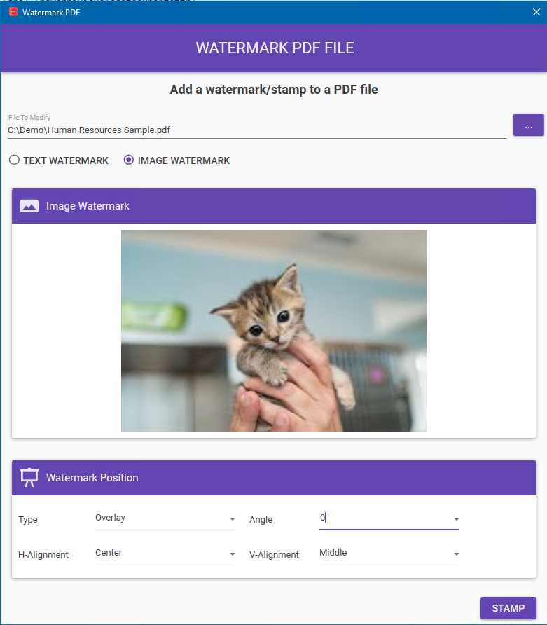 How to Add Text and Image Watermarks to PDF Files — All About PDF ...