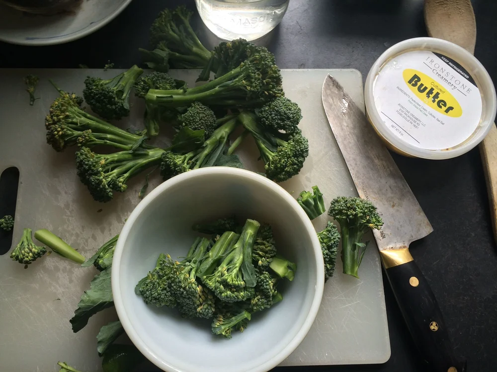 Spaghetti with Ricotta and Double Broccoli — The Dharma Kitchen