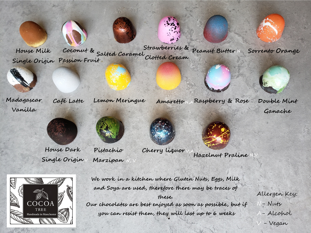 Cocoa Tree Chocolates — Verdure Floral Design