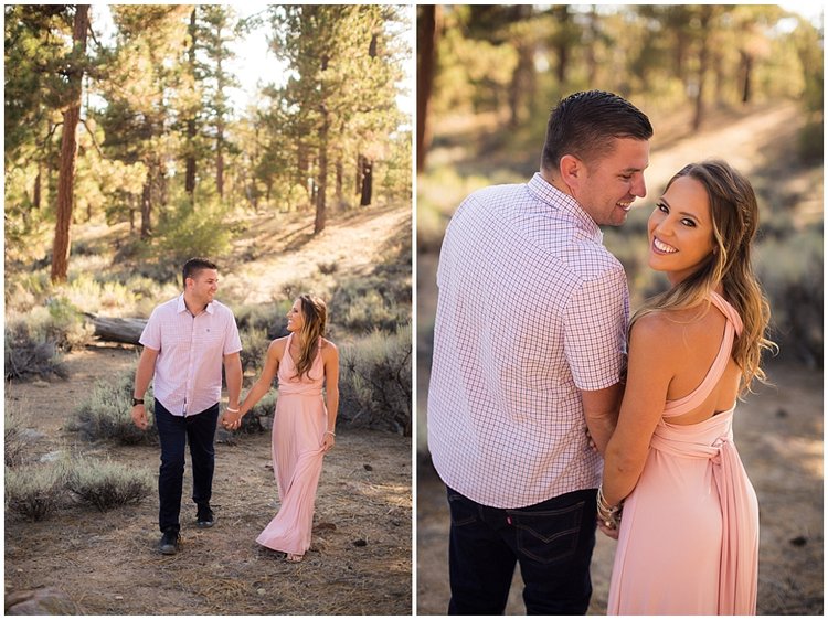 Big Bear Lake Engagement - Brooke + Patrck