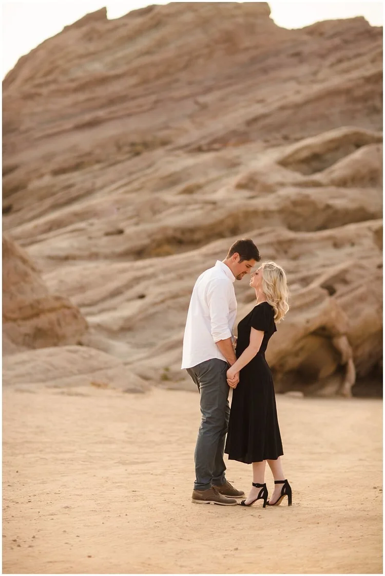 Vasquez Rocks Engagement Session - Courtney + Vlad