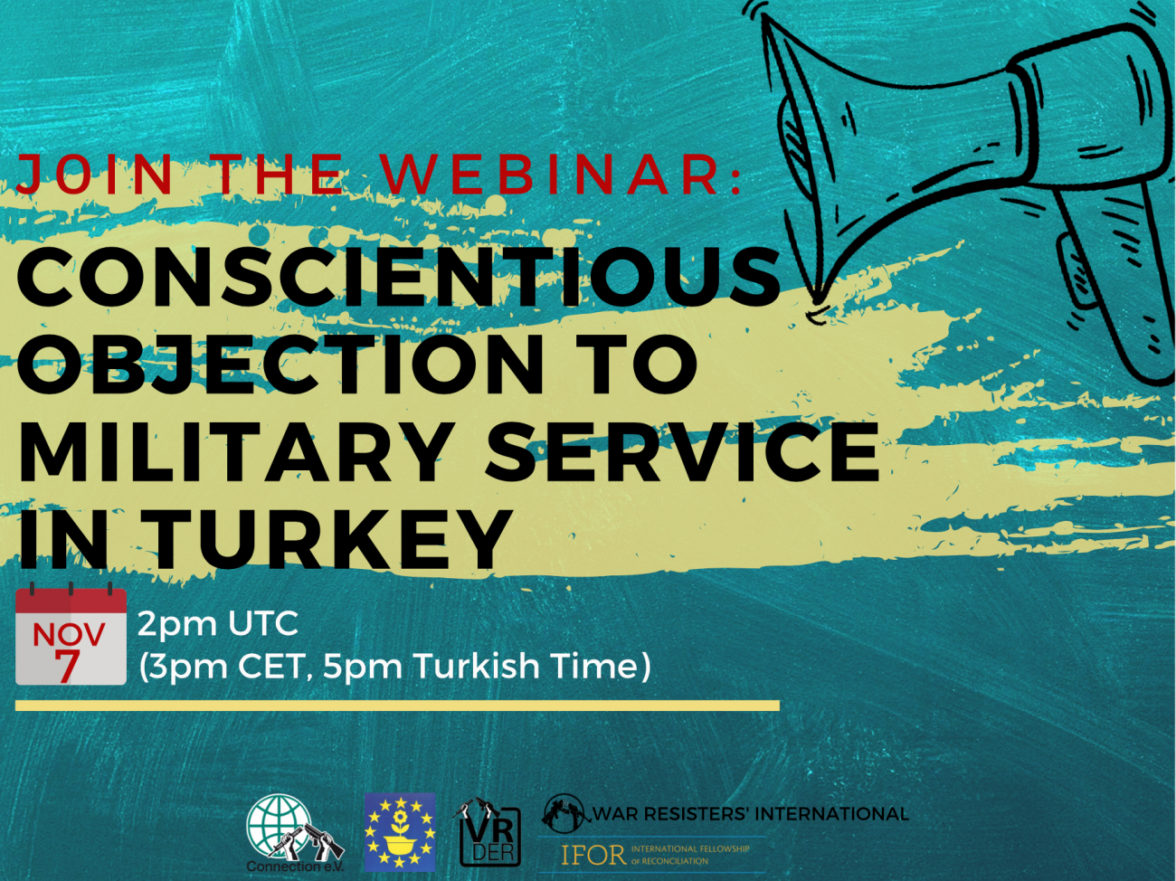 Webinar on conscientious objection to military service in Turkey — IFOR