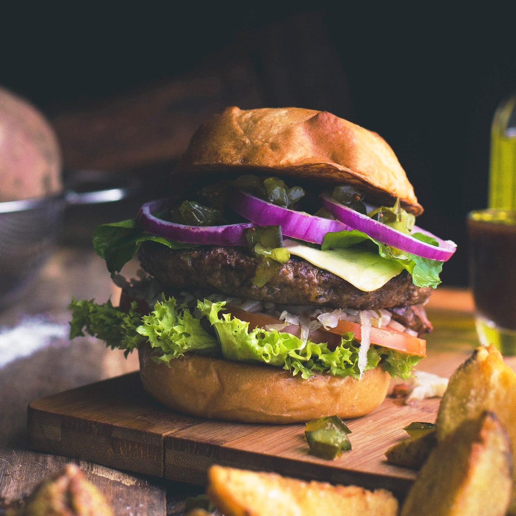 The 'Daddy' Burger {Homemade Beefburgers For Father's Day} — Gourmet Mum