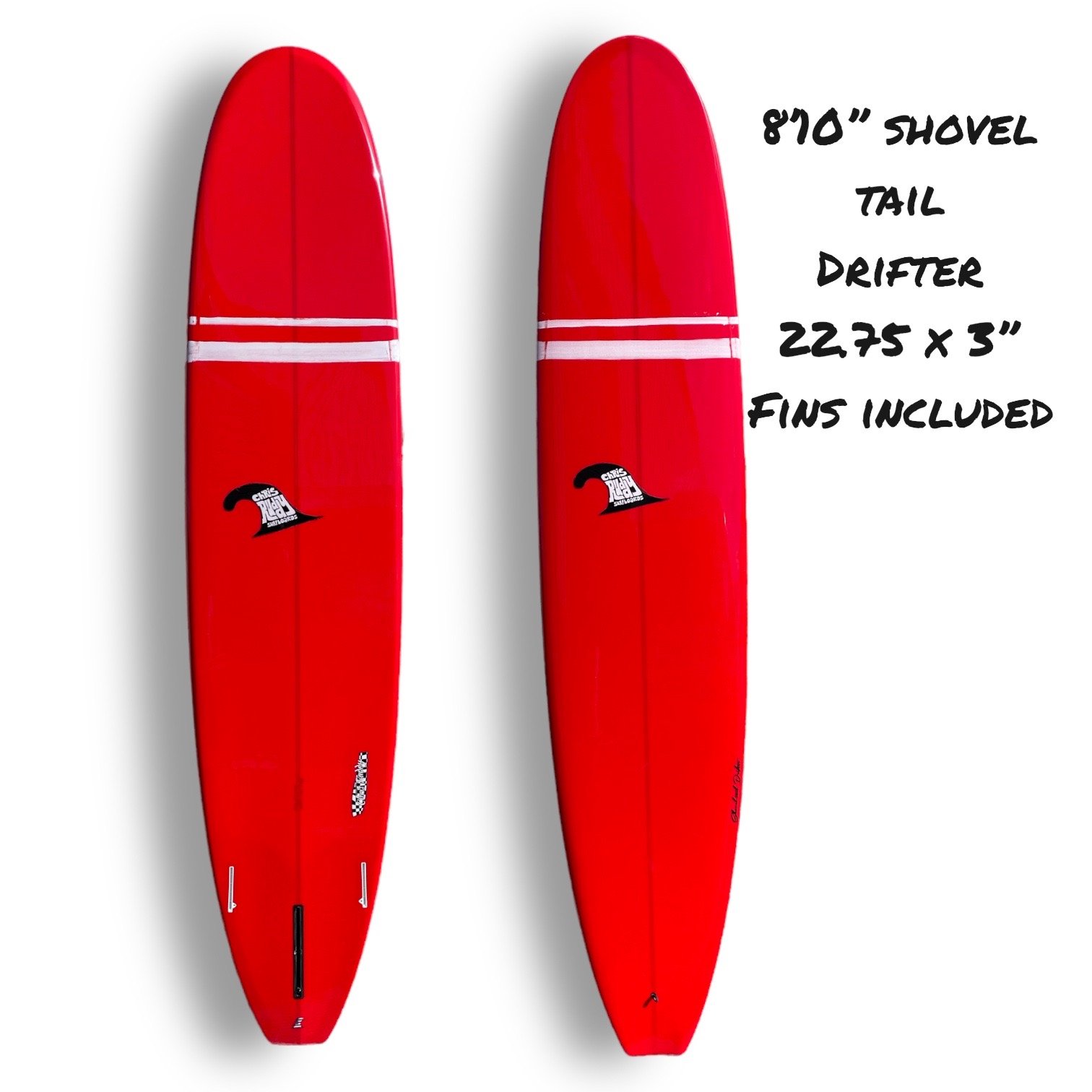 Surfboard Inventory — Chris Ruddy Surfboards