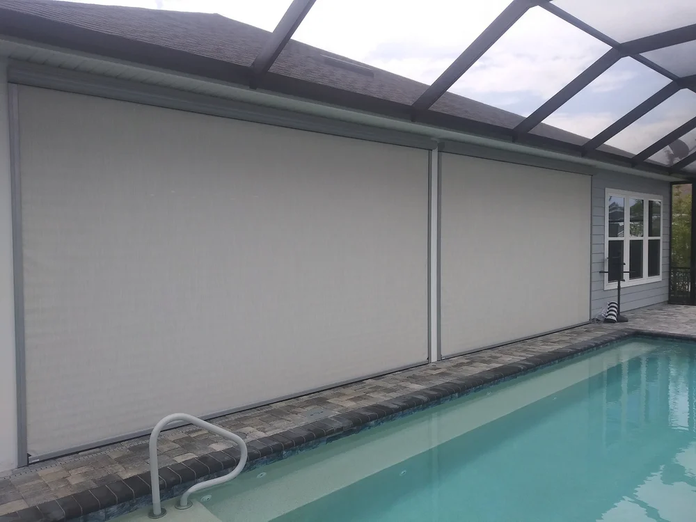 Motorized Retractable Screens - Palm Coast, FL — Cutting Edge Window ...