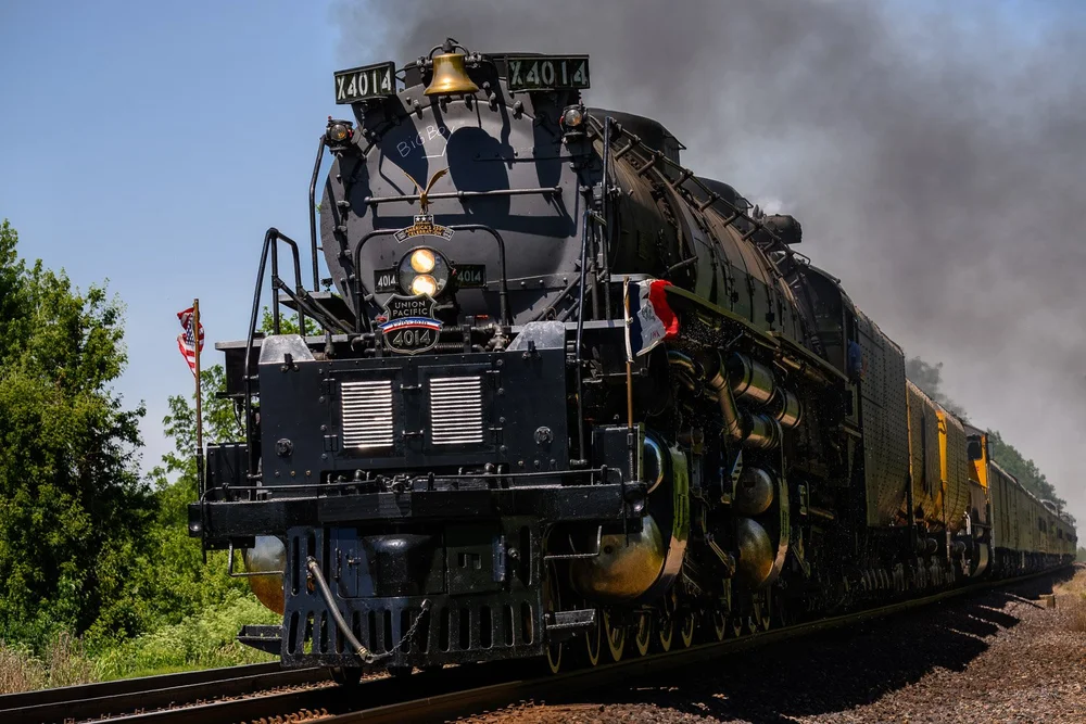 BIG BOY NO. 4014 IN IOWA — ANDREAS EXNER • I M A G E S