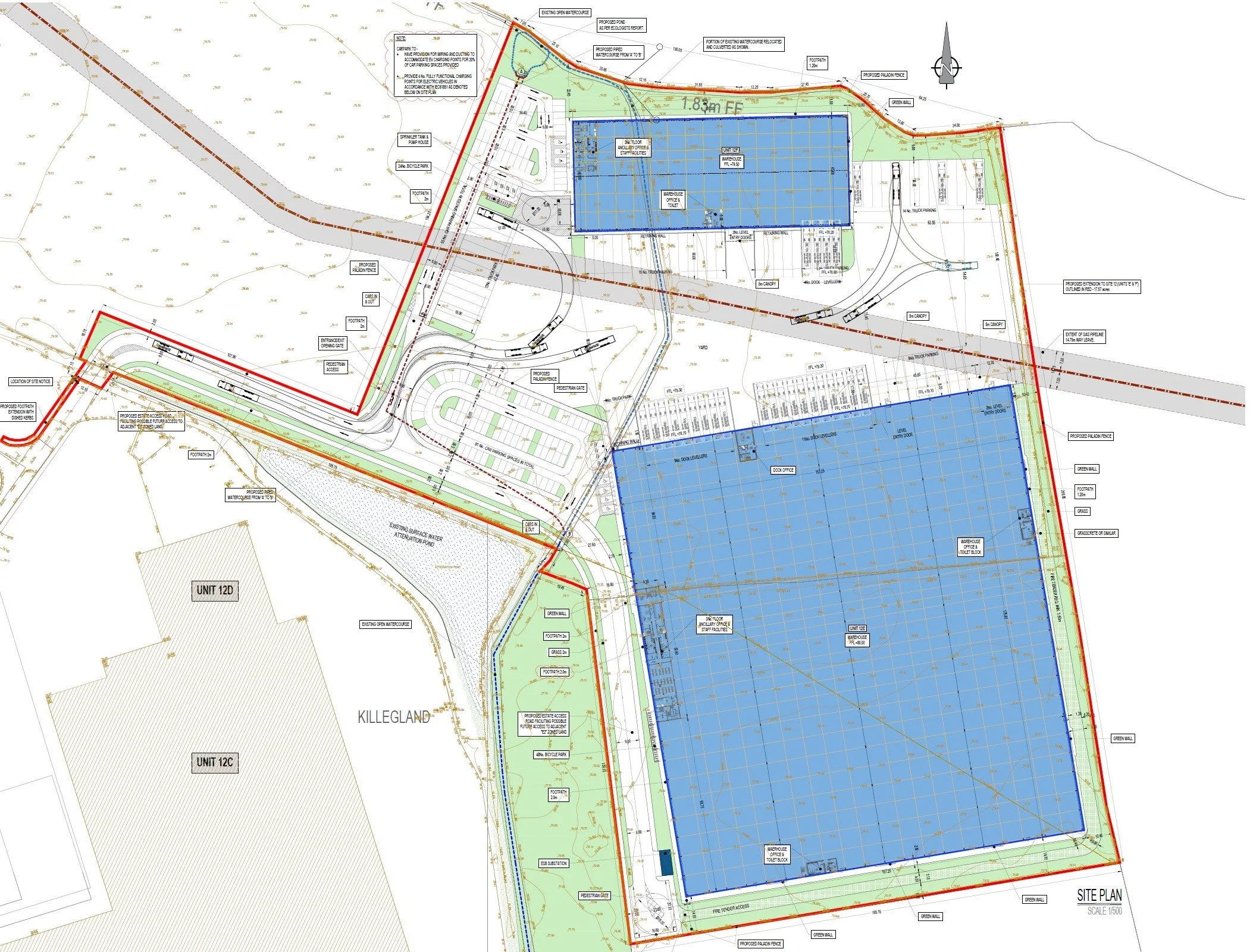 Castlebrowne - Primeline Warehouse Units 12E & 12F in Ashbourne