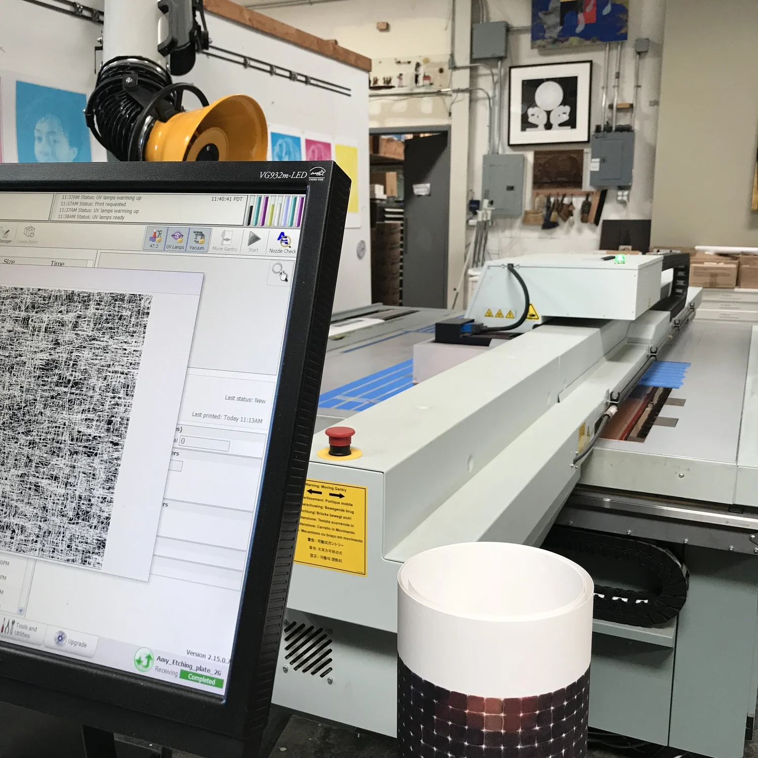 Print Project with Magnolia Editions — Amy Ellingson