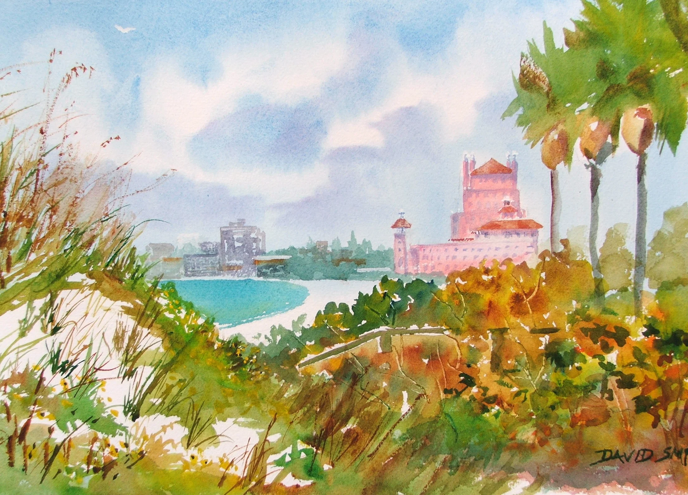 + All Things Beachy — Dave Smith's Waterolors