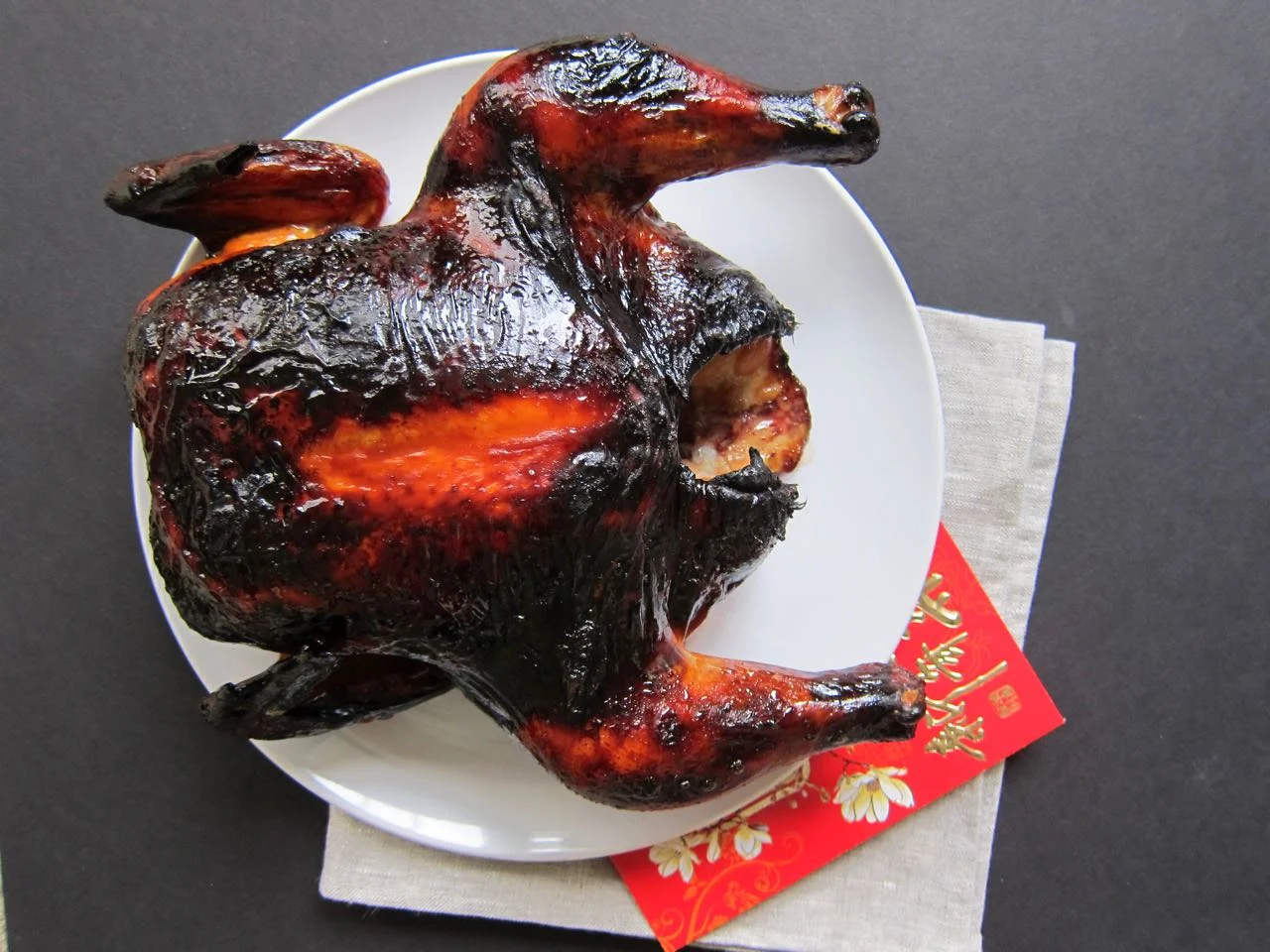 Lacquered Roast Chicken (and an Anniversary!) — Tea and Fog