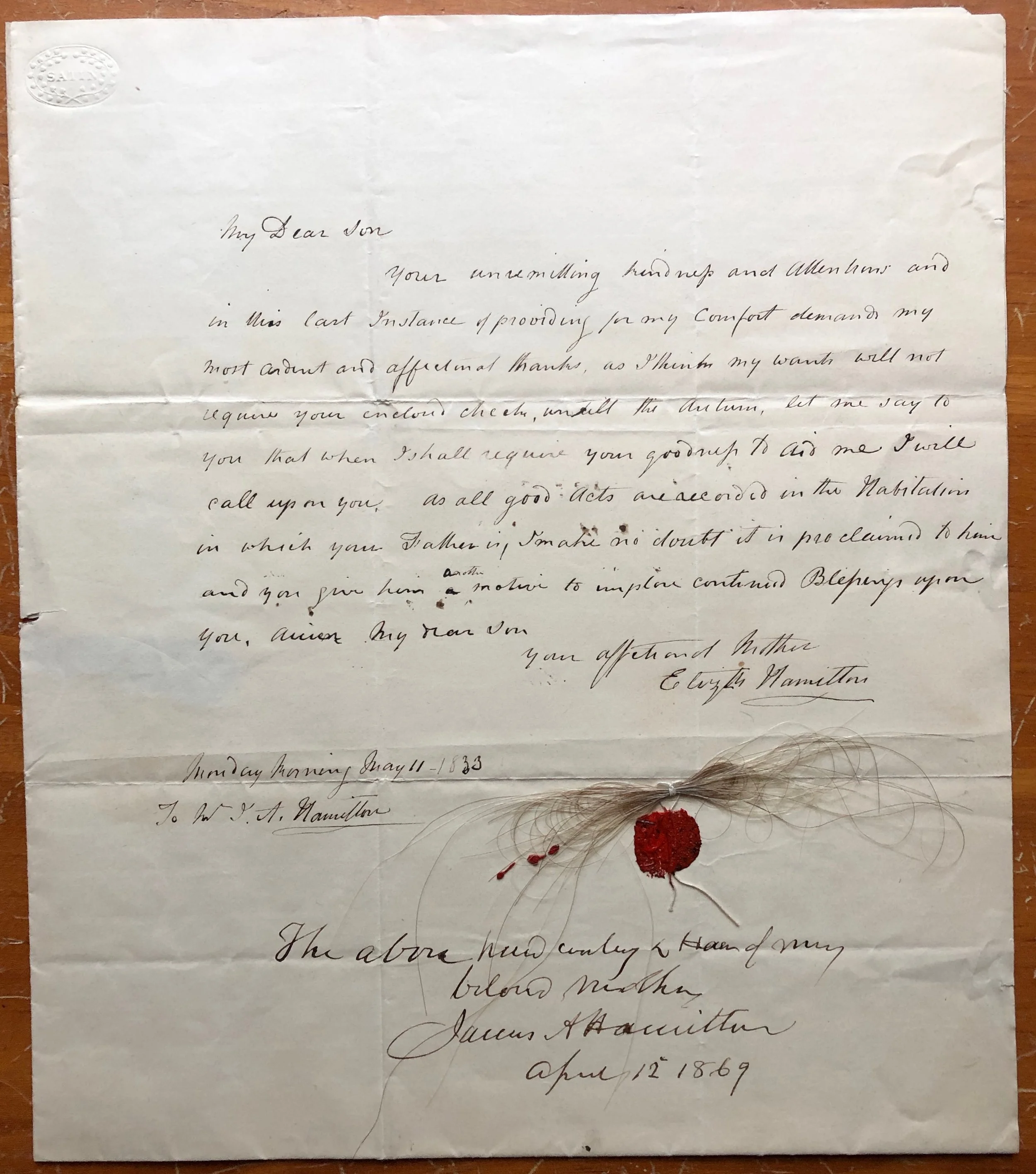 The Letters Of Alexander Hamilton