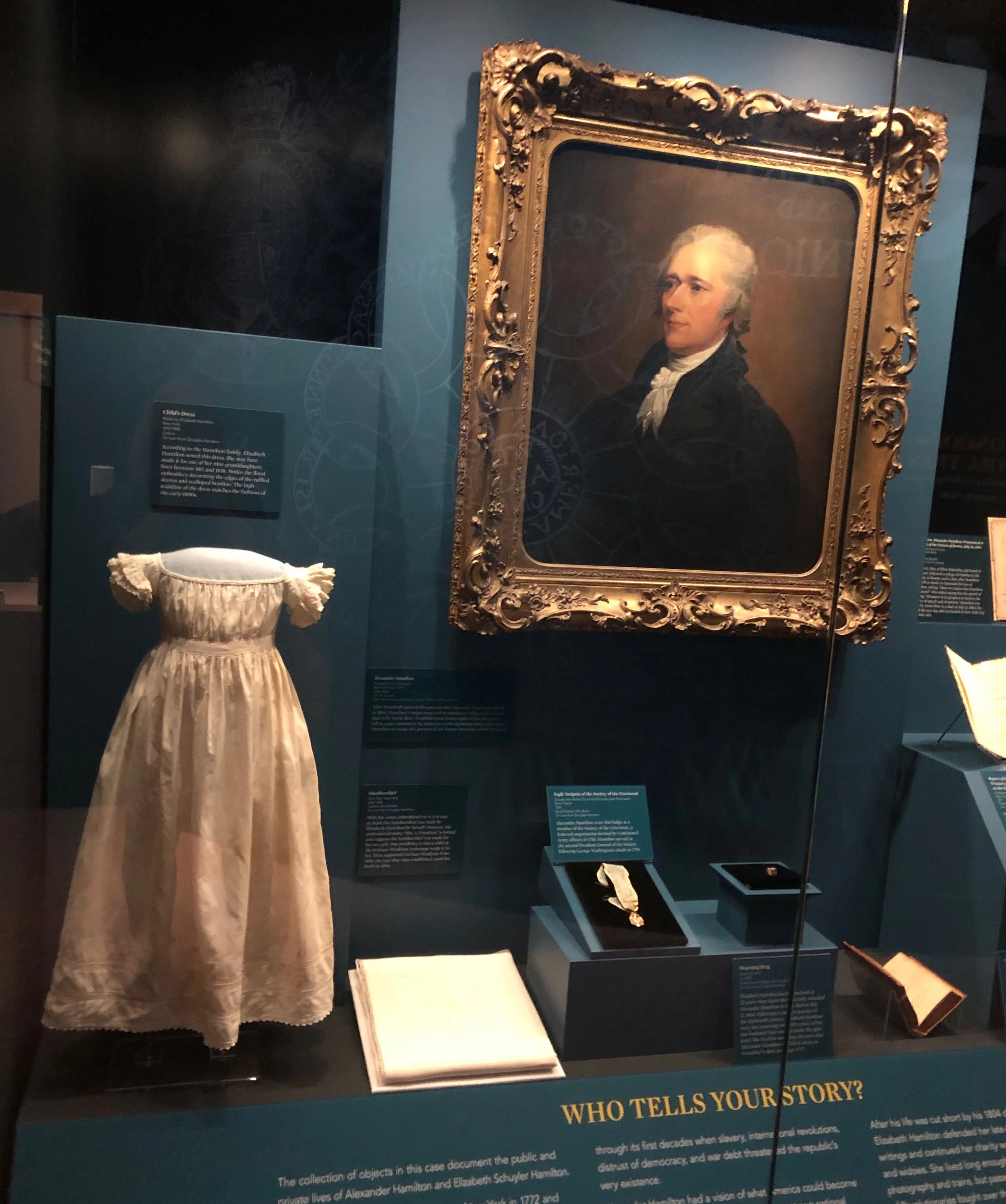 A Beautiful Child's Dress Handmade by Elizabeth Schuyler Hamilton ...