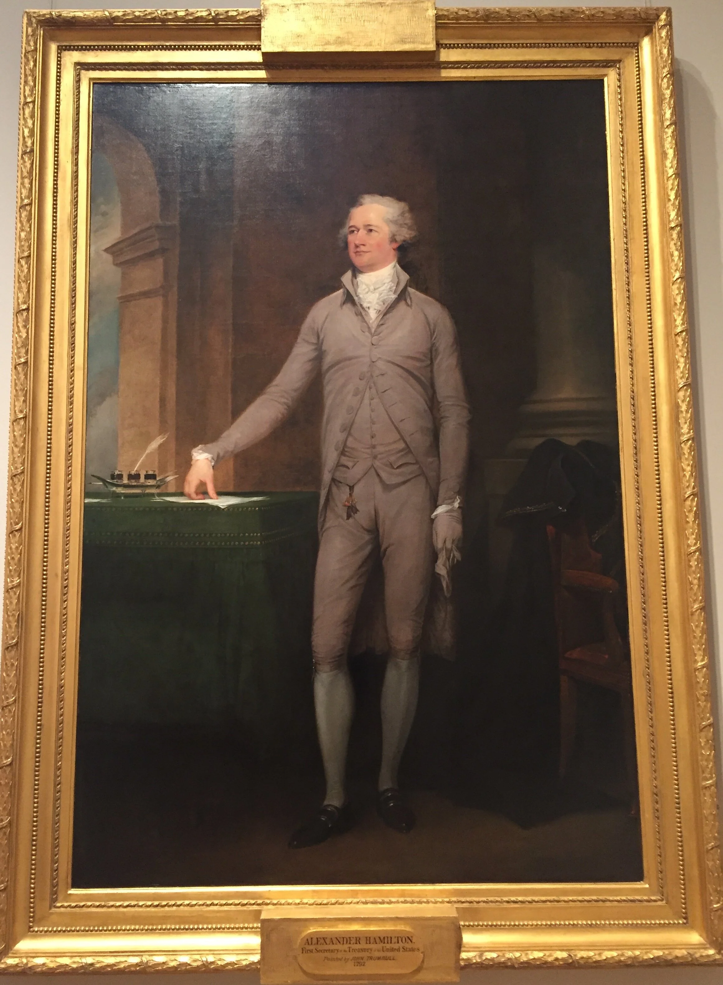 Writing Like Alexander Hamilton with a Silver Inkstand, c1790 — Susan ...