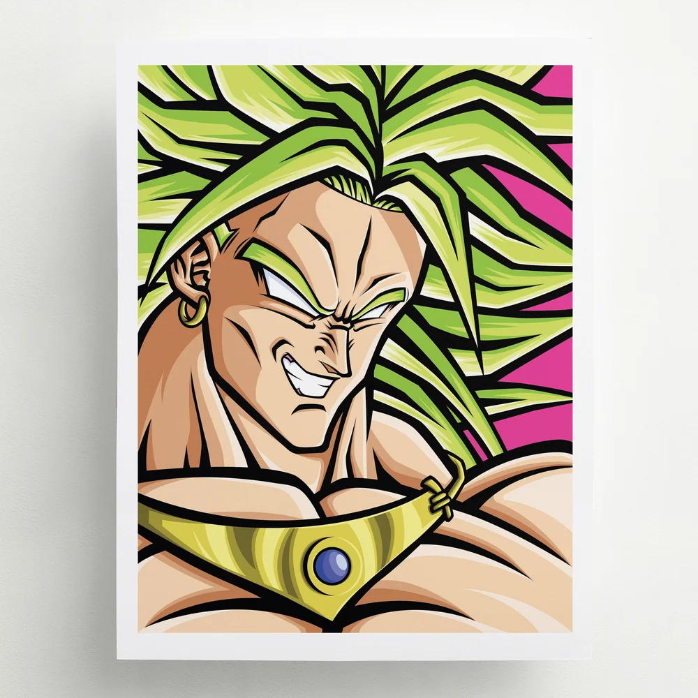 Broly The Legendary Super Saiyan Drawing