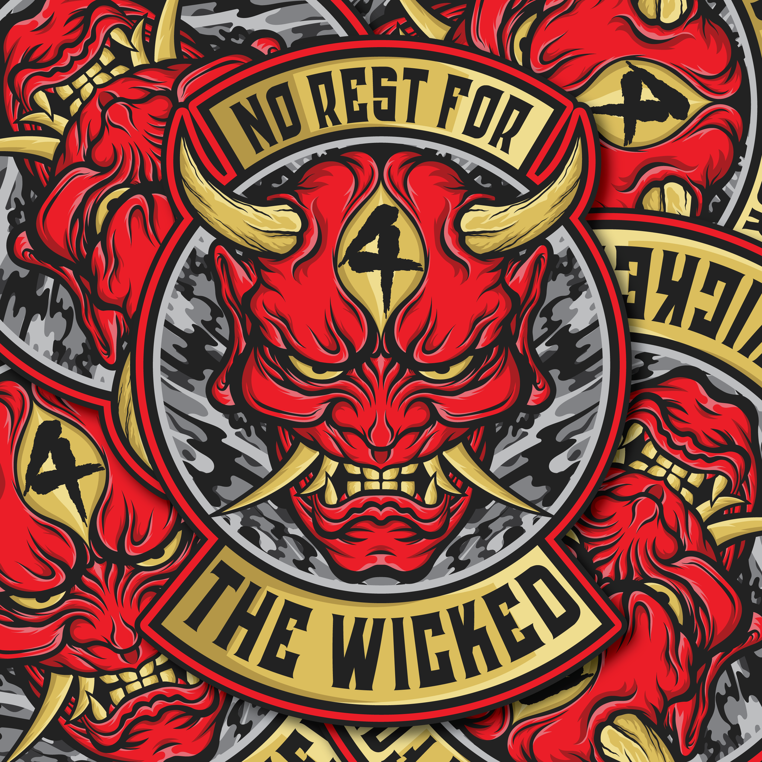 Orozco Design—U.S. Navy - Wicked Oni Mask