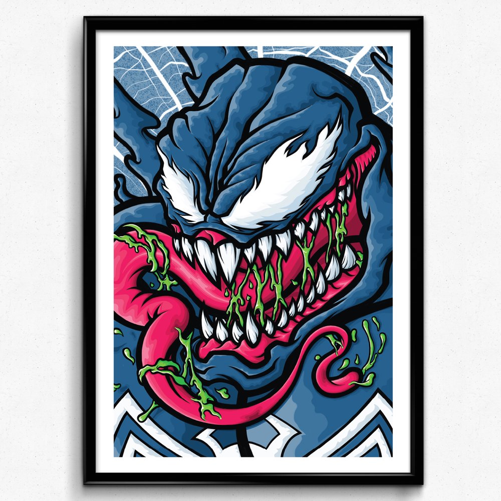 Marvel Venom Drawings