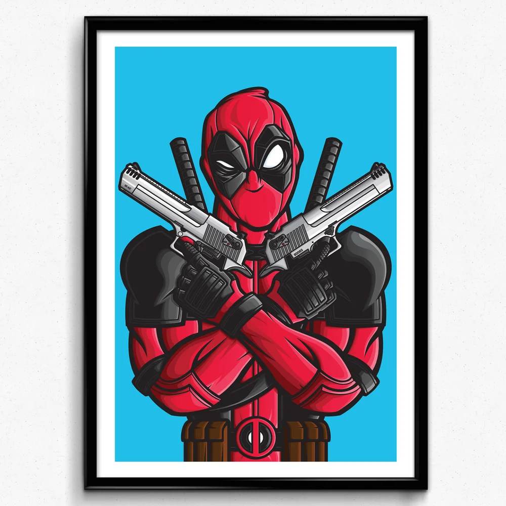 Deadpool Chimichanga Poster