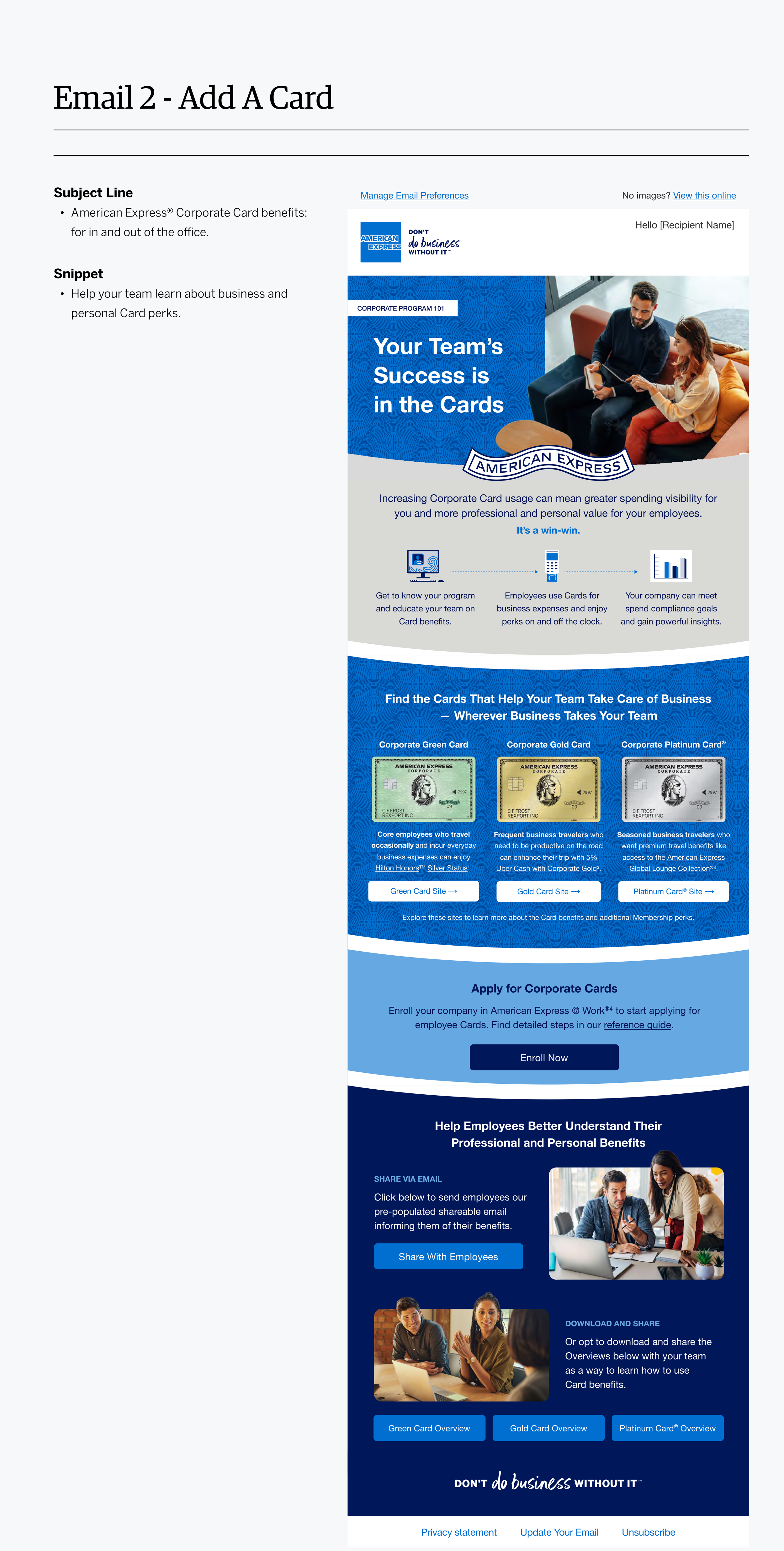 American Express — David A. Limond