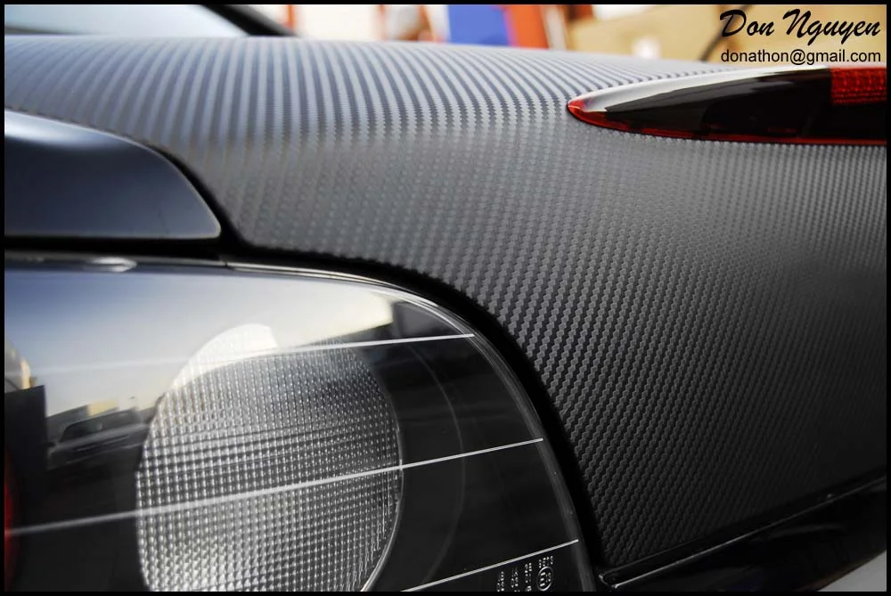 Honda S2000 AP1 - Matte Carbon Fiber Hood and Trunk Vinyl Wrap ...
