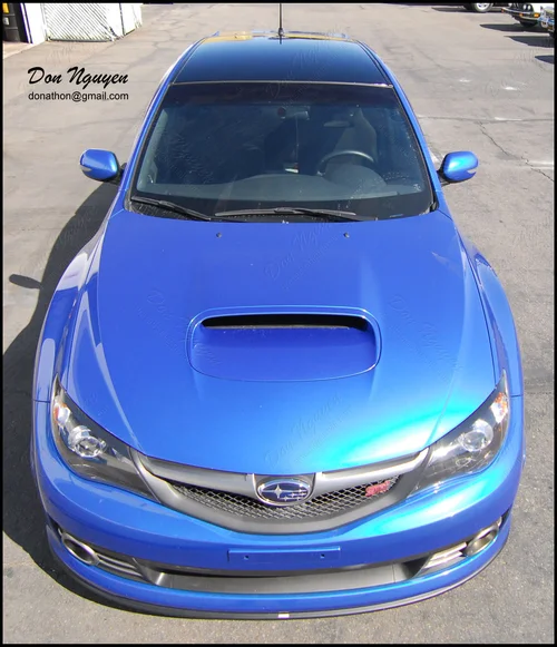 Vinyl Wrapped Subaru Impreza Wrx